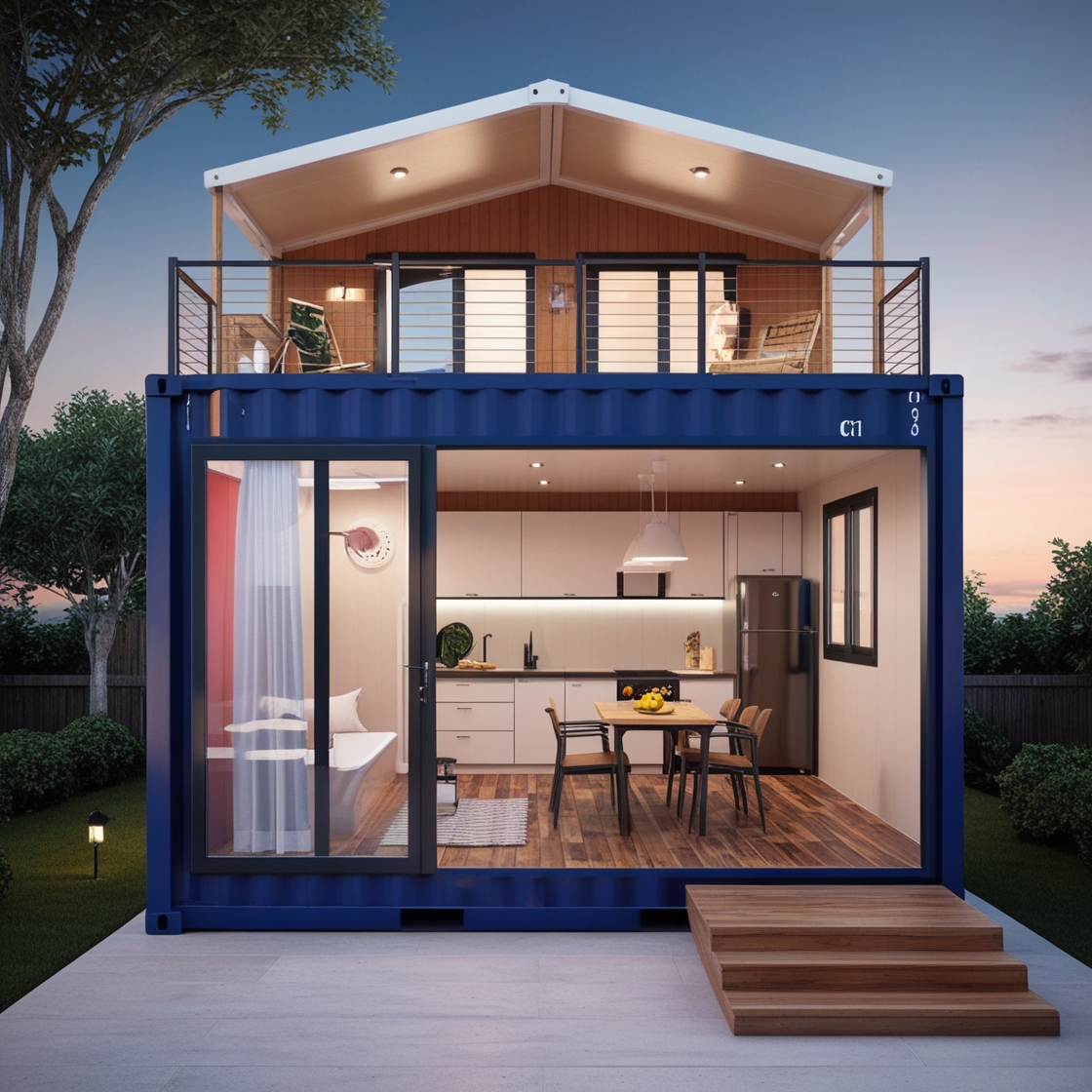 Ideia de Projeto casa Container - Surpreenda-se