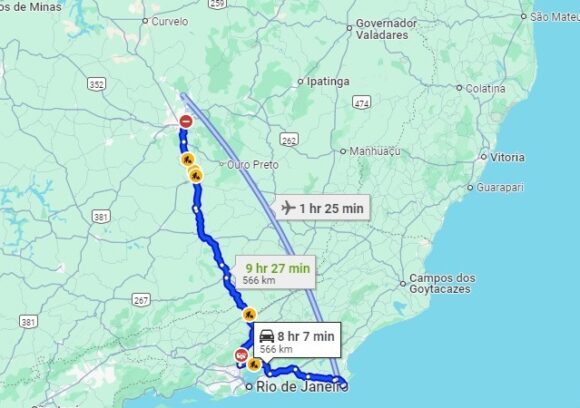 Mapa Cidade Cabo Frio - RJ